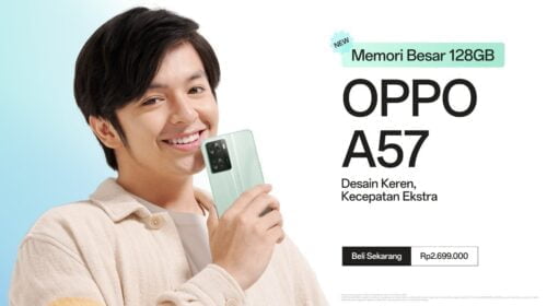 OPPO A57 Kini Ada Varian Storage 128 GB - OAtekno.com