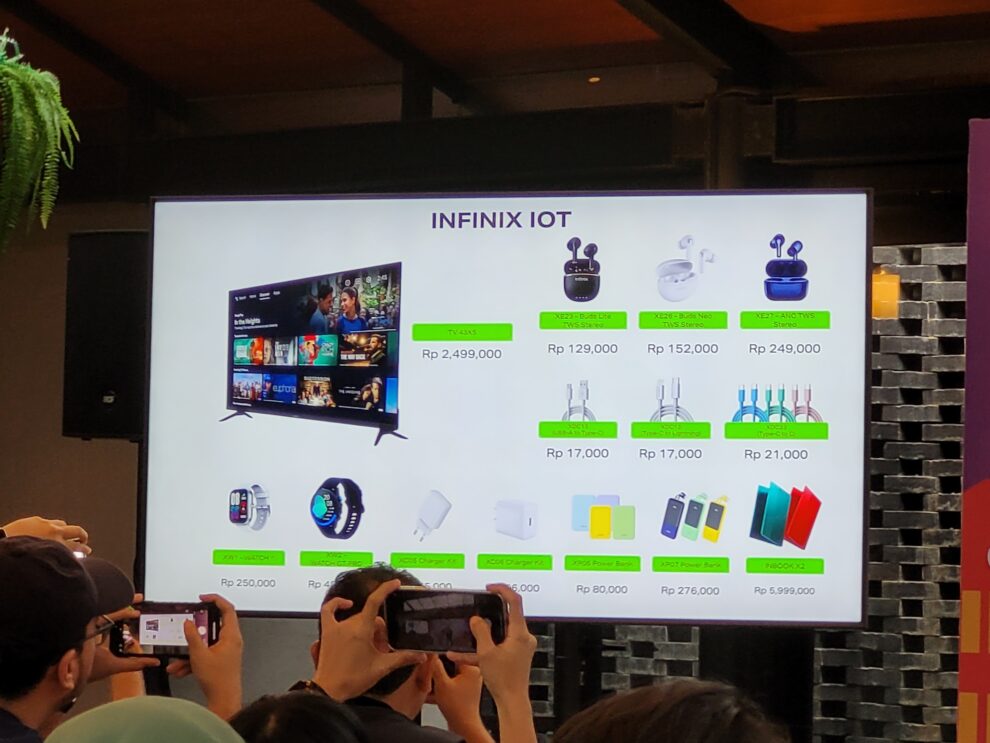 Infinix Indonesia Luncurkan Produk IoT Serba Terjangkau - OAtekno.com
