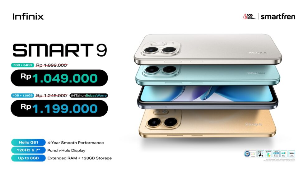 Infinix Resmi Meluncurkan Hot 50i dan SMART 9 Series ke Indonesia ...